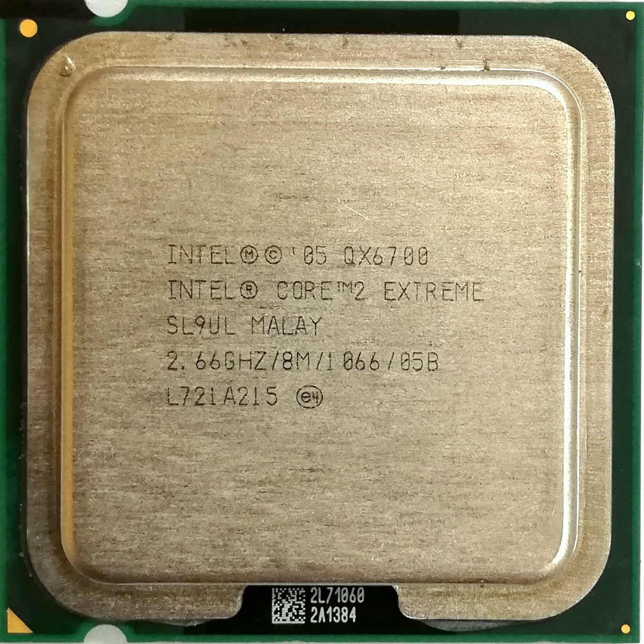 Процессор Intel Cor 2 Extreme QX6700 B3 SL9UL 2.66GHz 8M Cache 1066 MHz ...