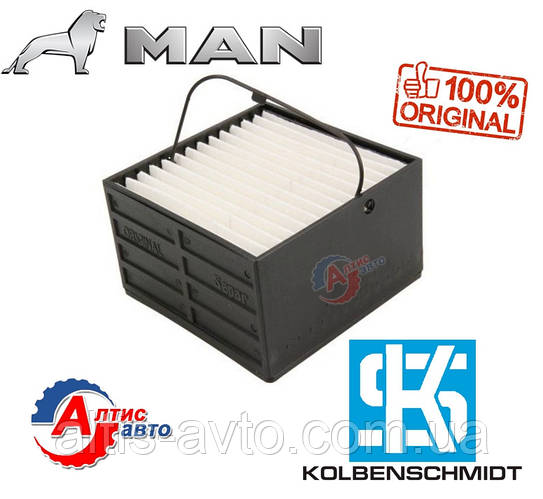 Паливний фільтр сепаратора Man Tga, Tgm, Tgl Tgx, Tgs F2000 81125010031 ...