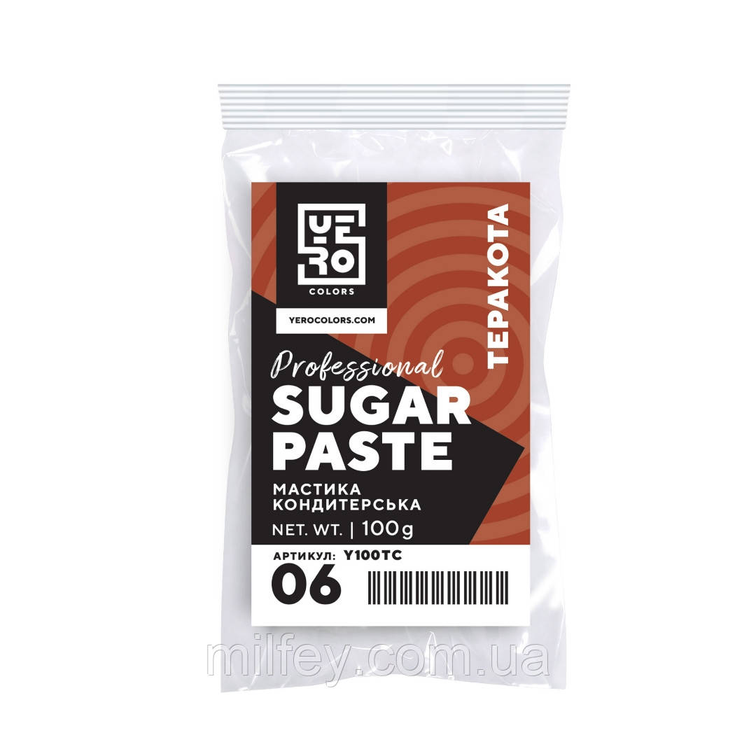 Купити Мастика для моделирования Yero Colors Терракот 100 г, ціна 20 ...