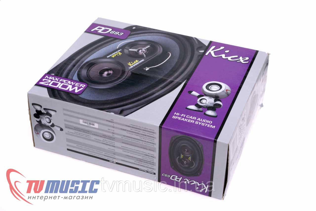 Автомобильная акустика Kicx PD 693: продажа, цена в Луцке. Автоакустика от интернет-магазина ...