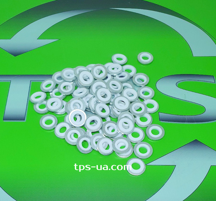 Прокладка форсунки 9,3х16 фторопласт+сталь 245.1111020 Motorpal (ID ...