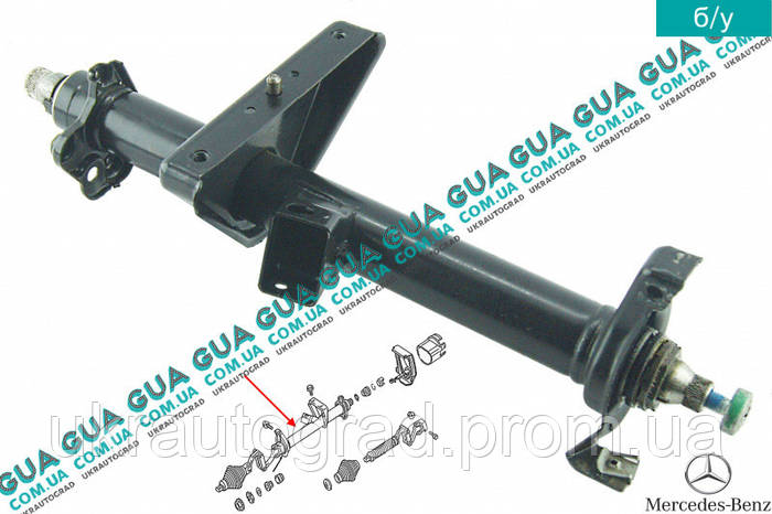 Кермовий вал ( колонка) верхня частина A2104604316 Mercedes/МЕРСЕДЕС C ...