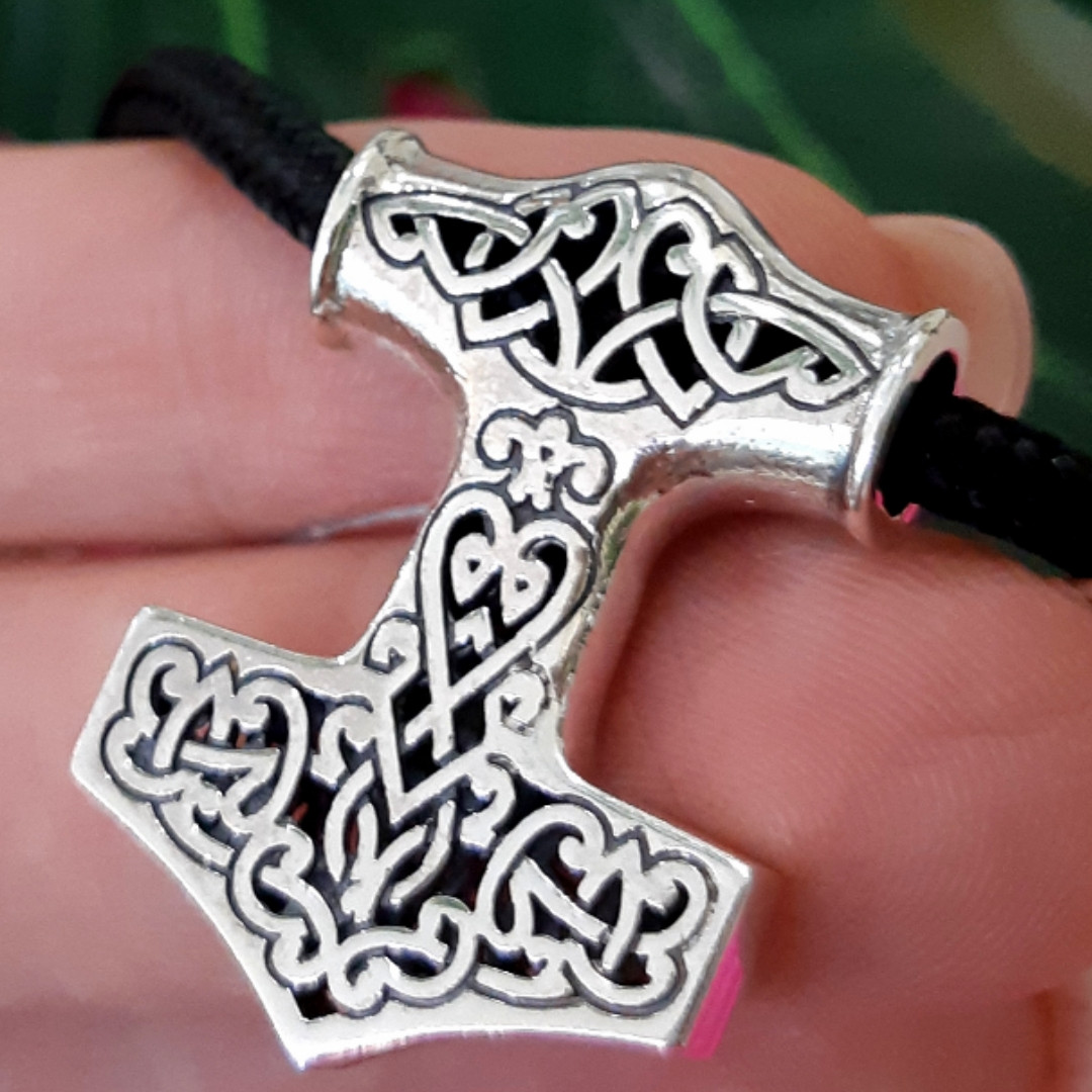 Серебряный кулон Молот Тора - Мужской кулон Руны (ID#111104737), цена ...