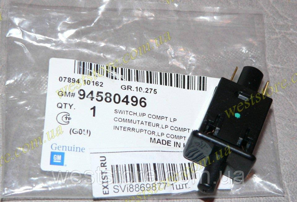 Выключатель подсветки бардачка Daewoo Lanos Ланос,Chevrolet Epica ...