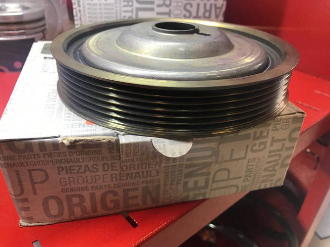 Купить Шкив коленвала демпферный Renault Megane 2 (Original 123031777R ...