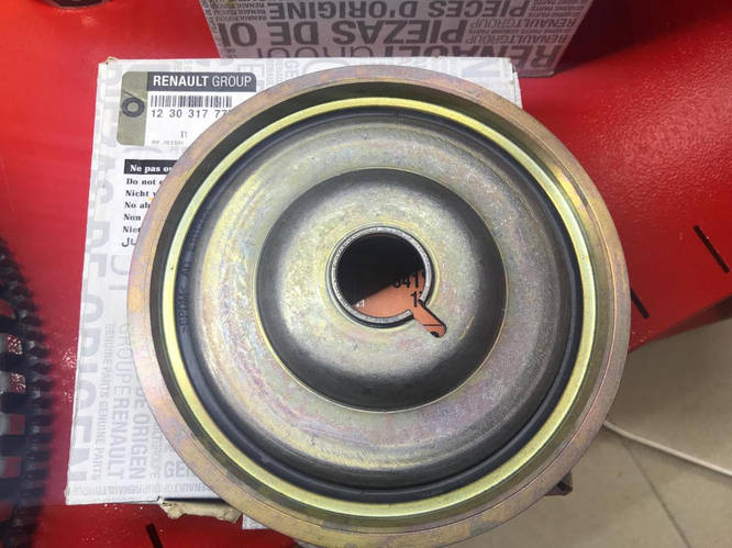 Шкив коленвала демпферный Renault Logan (Original 123031777R), цена ...