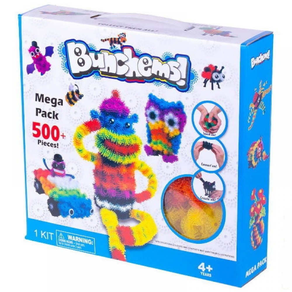 Конструктор-липучка Bunchems Банчемс 500 шт, цена 498 грн — Prom.ua (ID ...