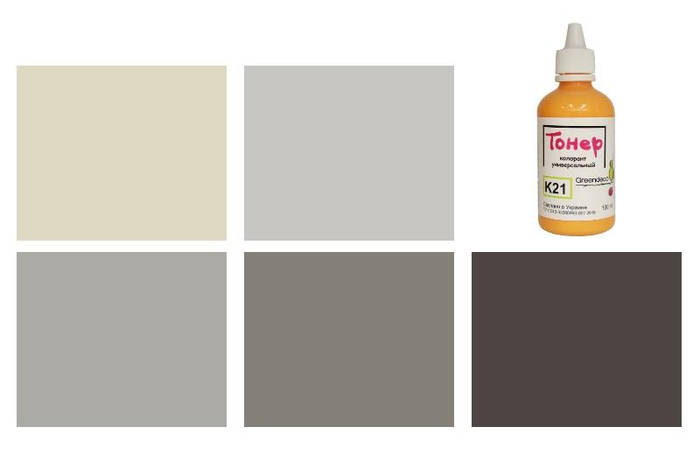 Купить Колорант универсальний Toner K21 (Оранжевый) 100мл. Greendeco ...