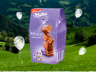Купить Milka Minis Choco Cake 117g, цена 65 грн — Prom.ua (ID#1094139259)
