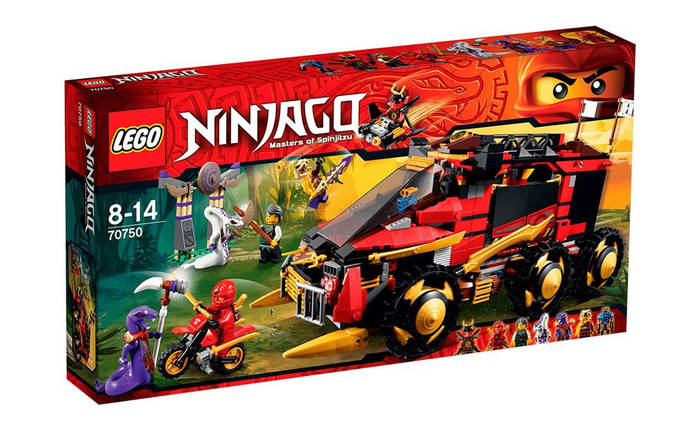 Lego Ninjago 70750 NINJA DB X (ID#7095661619116039792), ціна: 15999 ...