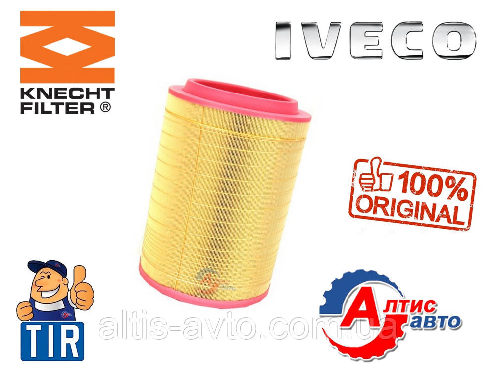 Воздушный фильтр Iveco (Ивеко) Stralis, Тракер Евро 5-3 Knecht-Mahle ...