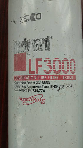 Фильтр масляный Fleetguard LF 3000 для DAF, цена: 660 ₴, купить на Prom.ua