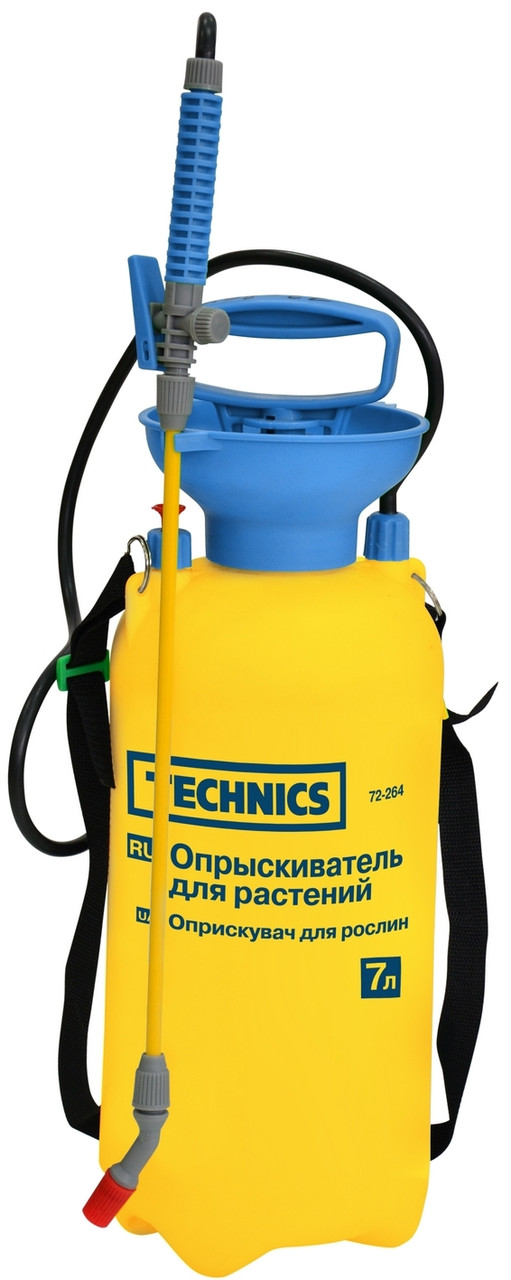 Обприскувач для рослин 7л Technics 72-264 |Опрыскиватель для растений ...