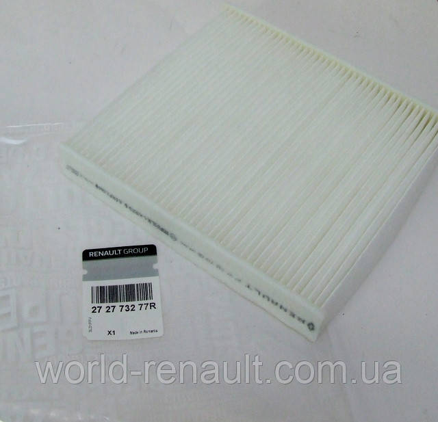 Renault (Original) 272773277R — фільтр салону на Renault Duster II ...