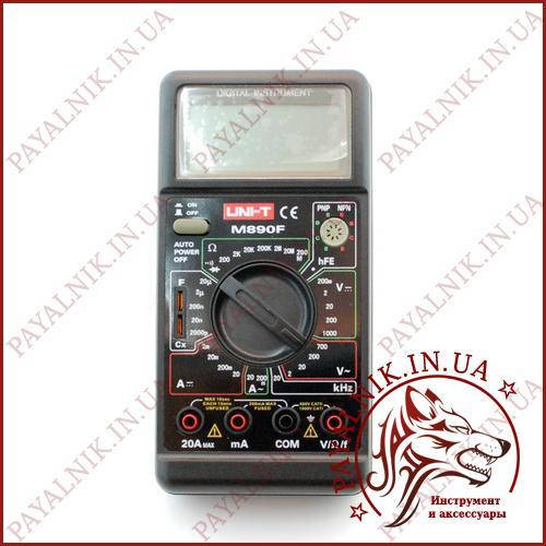 Купить Мультиметр универсальный UNI-T UT-M890F, измеритель емкости ...