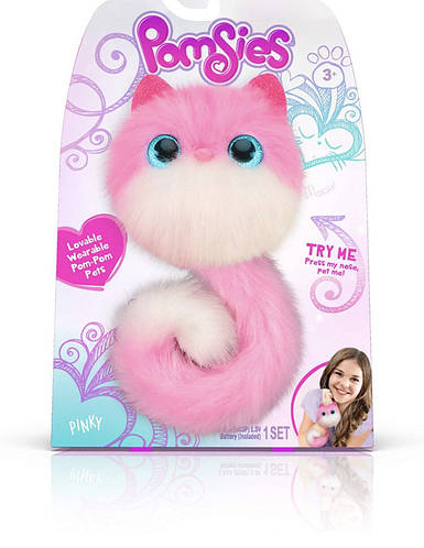 Купить Маленькие Живые Помси - Pomsies 1882 Pinky Plush Interactive ...