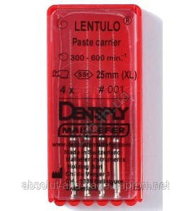 Lentulo (Лентуло) Dentsply Maillefer No4 (No40) довжина 25 мм, 4 шт ...