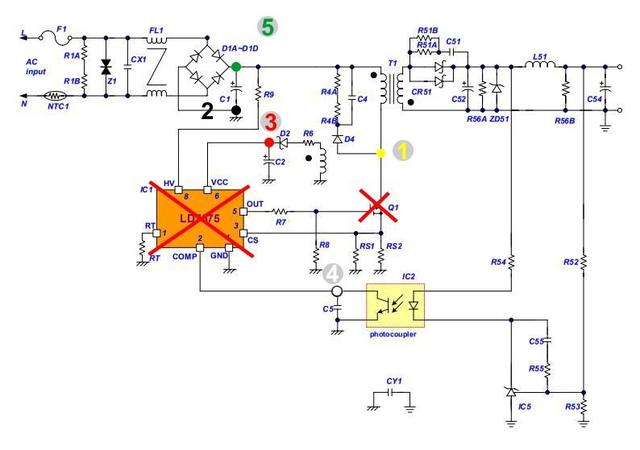 Универсальный ШИМ CA-888 для замены микросхем в мониторах, ресиверы ...