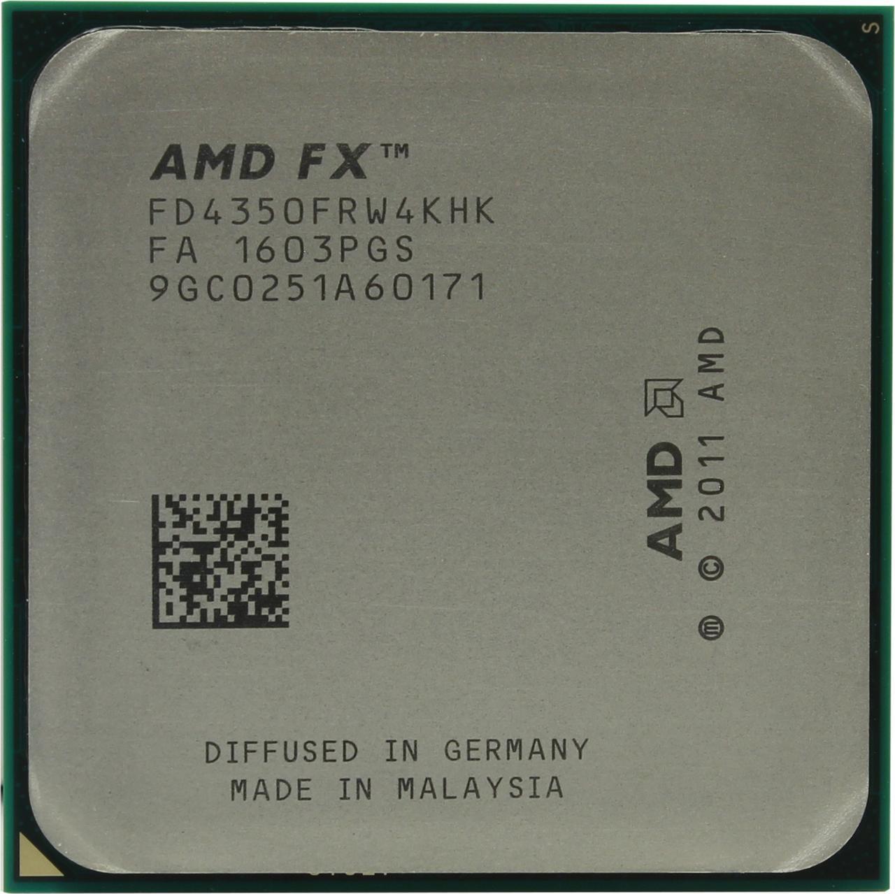 Процессор AMD FX-4350 4.20GHz/8M/2600MHz (FD4350FRW4KHK) sAM3+, tray (ID#1096694472), цена: 1670 ...