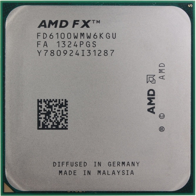 Процессор AMD FX-6100 3.30GHz/8M/2600MHz (FD6100WMW6KGU) sAM3+, tray ...