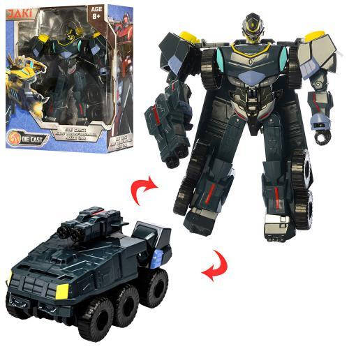 Трансформер металевий Робот + військова машина JQ6109 (ID#1097364433 ...
