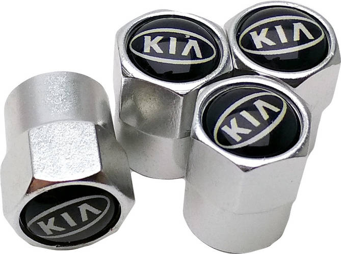 Колпачки на Ниппель Kia (4 шт) Silver, цена 95 грн — Prom.ua (ID ...