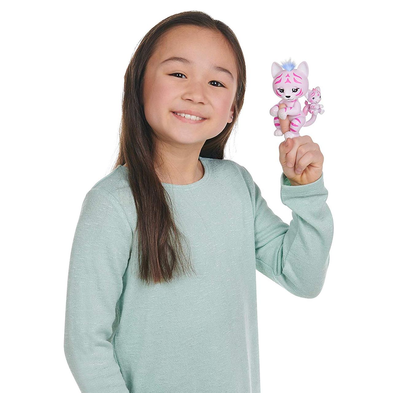 Купить Интерактивная фигурка Фингерлингс Тигр Тилли WowWee Fingerlings ...