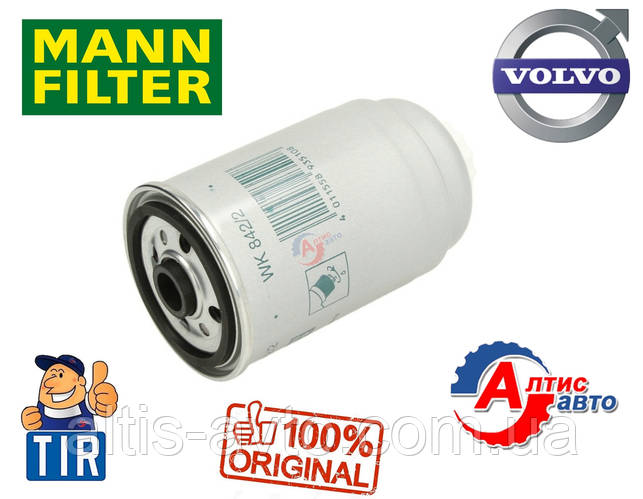 Фільтр паливний Volvo FLC, FL 6 7 очищення двигуна дизеля Mann Filter ...