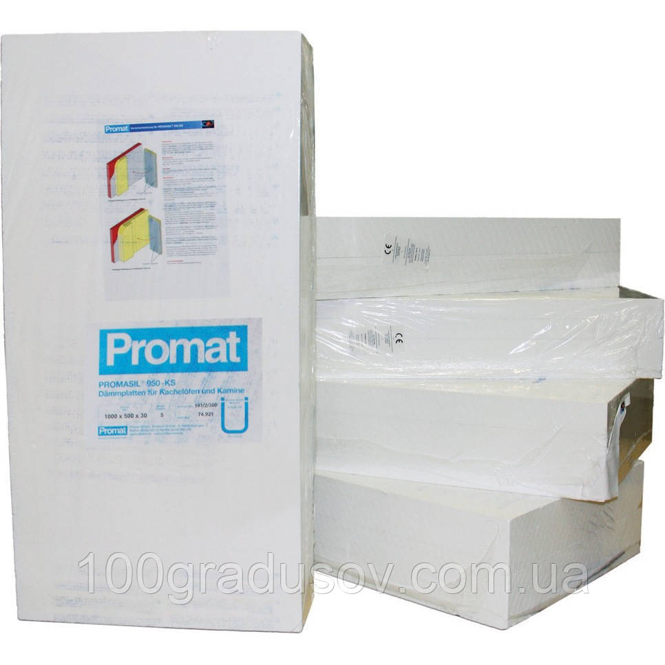 Плити Promat PROMASIL (кальцій силікат, супер ізол) 30 мм, ціна 774 грн ...