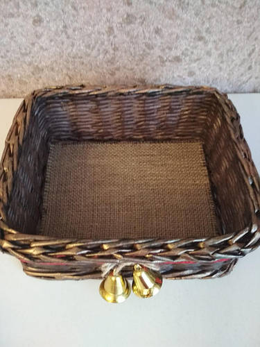 Купить Корзинка плетена Дзвіночки цена 220 ₴ — Prom Ua Id 1099501939