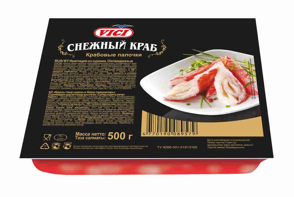 Крабовые Палочки Снежный Краб Vici 500 гр — Цена, опт/розница ...