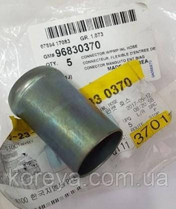 Патрубок помпы блока металлический Ланос Авео Лачетти 1.6 возле помпы ...