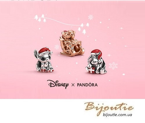 Купить Серебряный Шарм Пандора Disney СТИЧ #798452C01, цена 2195 грн ...