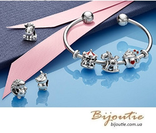 Купить Серебряный Шарм Пандора Disney СТИЧ #798452C01, цена 2195 грн ...