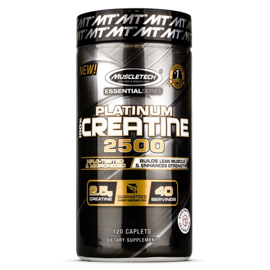 MuscleTech, Platinum 100% Creatine 2500, 120 капс., креатин (ID ...