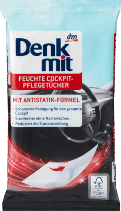 Denk mit , Влажные салфетки для ухода за автомобилем 20шт (ID ...