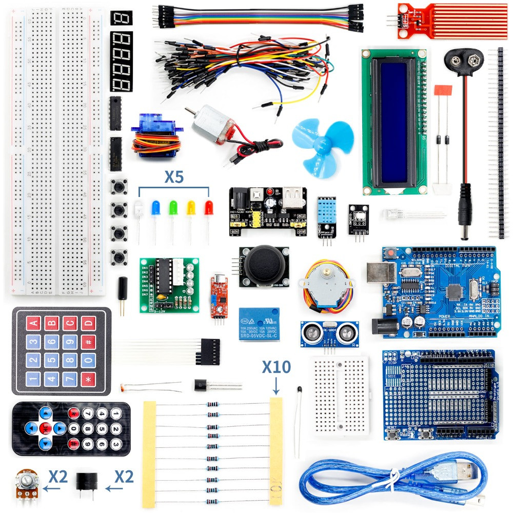 Набор Super Starter Kit For Arduino UNO R3 — Купить Недорого на Bigl.ua ...