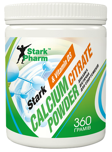 Купить Минерал кальций Stark Pharm - Calcium Citrate Powder (360 грамм ...