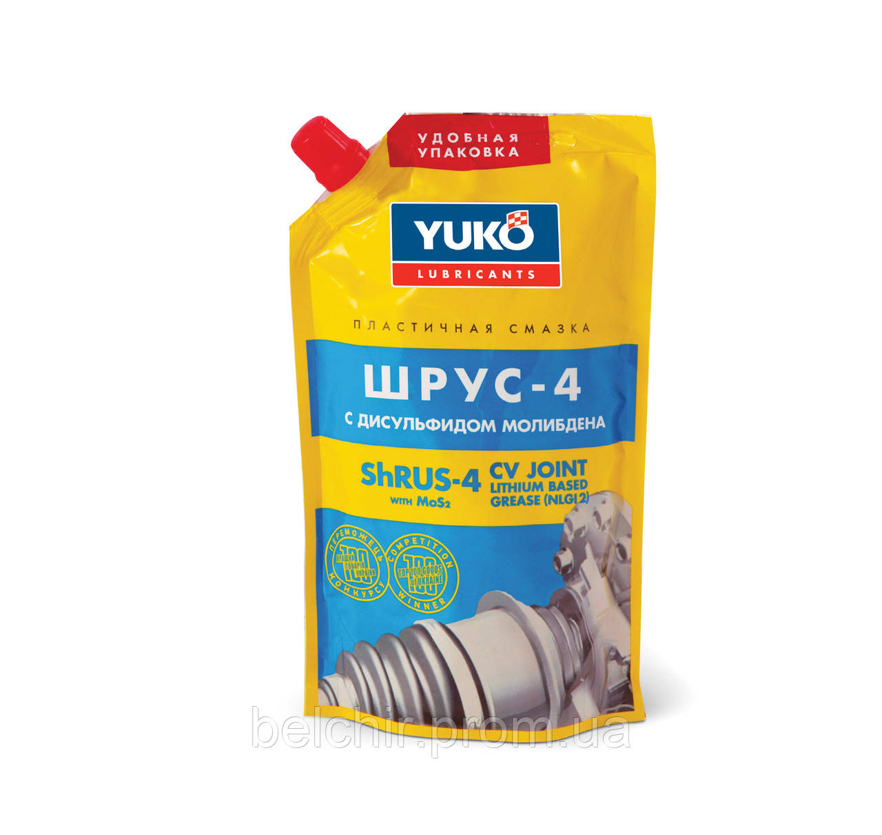 Купить Смазка Шрус-4 YUKOIL NLGI 2, EP 2 (375г), цена 190 ₴ — Prom.ua ...