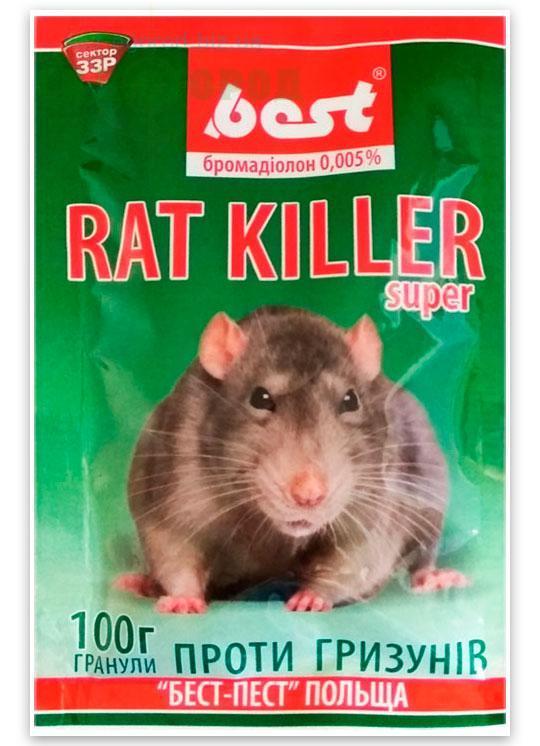 Купить «Рат Киллер» (Rat Killer) (от крыс и мышей) 100 г, оригинал ...