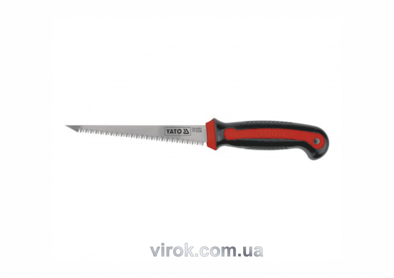 Купити Ножівка по гіпсокартону YATO 150 мм YT-3134, ціна 209 грн - Prom ...