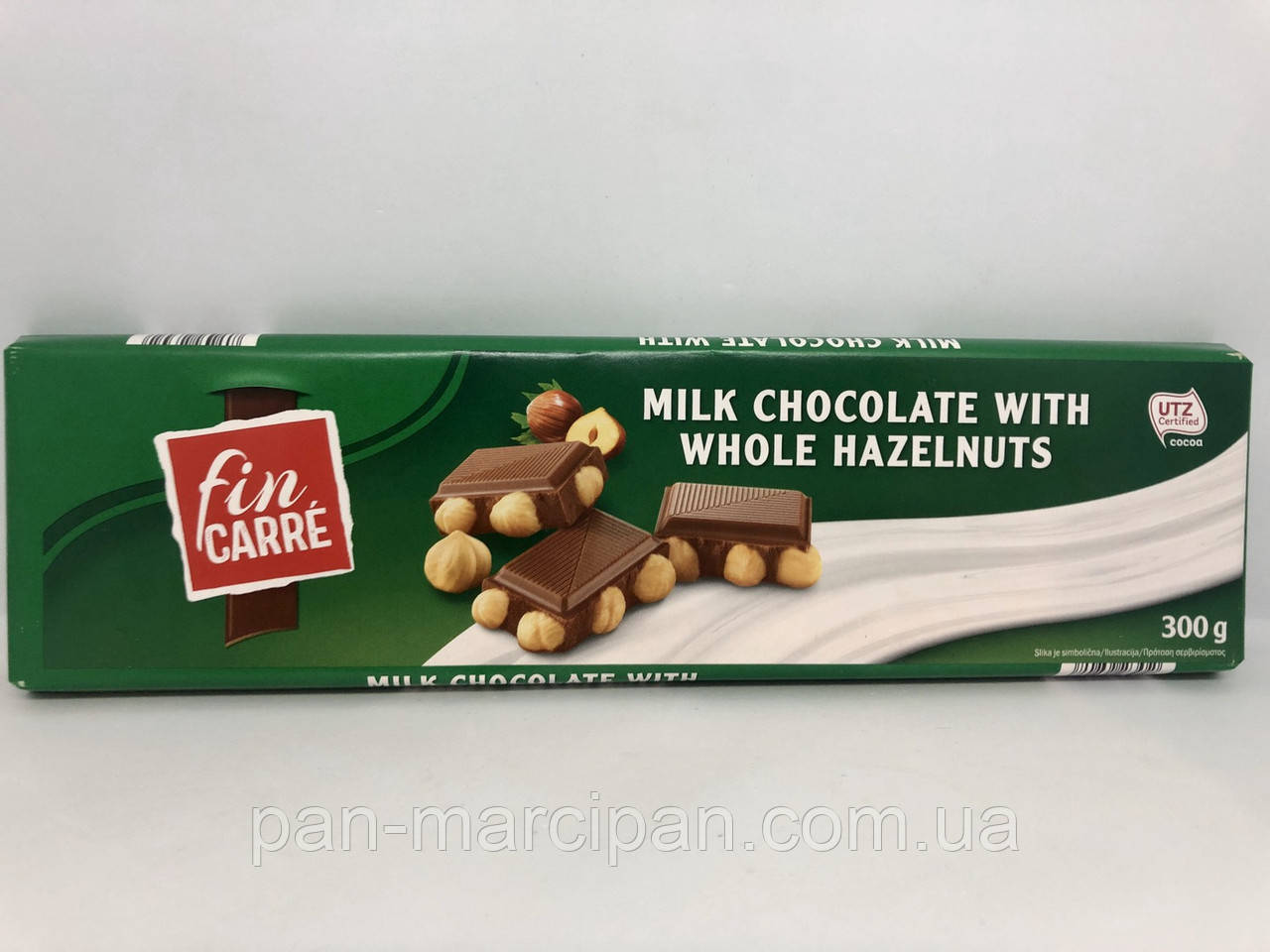 Шоколад Fin Carre Milk Chocolate with Whole Hazelnuts 300г (ID ...