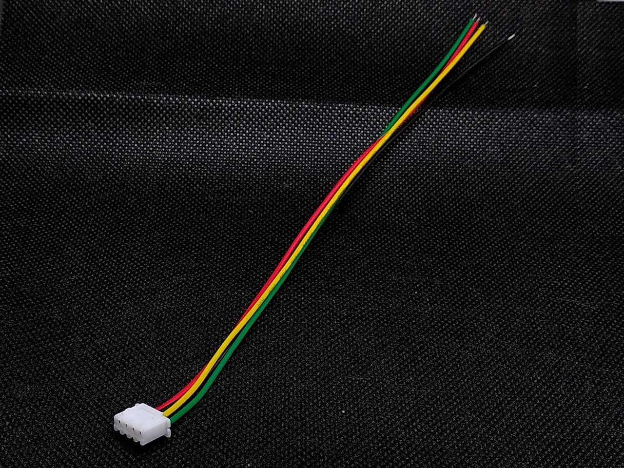 Разъем XH2.54 4pin с проводами длинной 20 см, шаг 2.5 мм, цена в Украине.