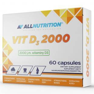 Купить Vit D3 2000 AllNutrition, 60 капсул, цена 130 ₴ — Prom.ua (ID ...