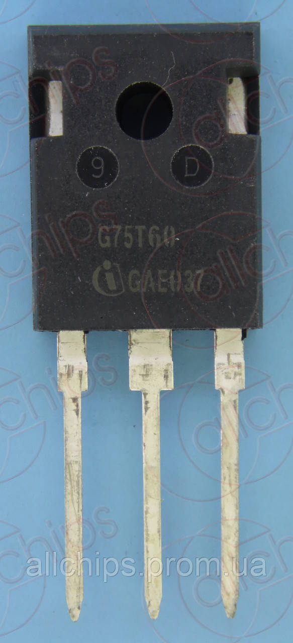IGBT NPN 600В 75А Infineon IGW75N60T TO247 (ID#97395509), цена: 302.19 ...