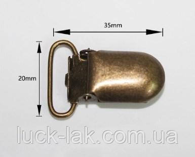 Купить Зажимы, клипсы металлические для чулок, подтяжек 20 мм, с ...