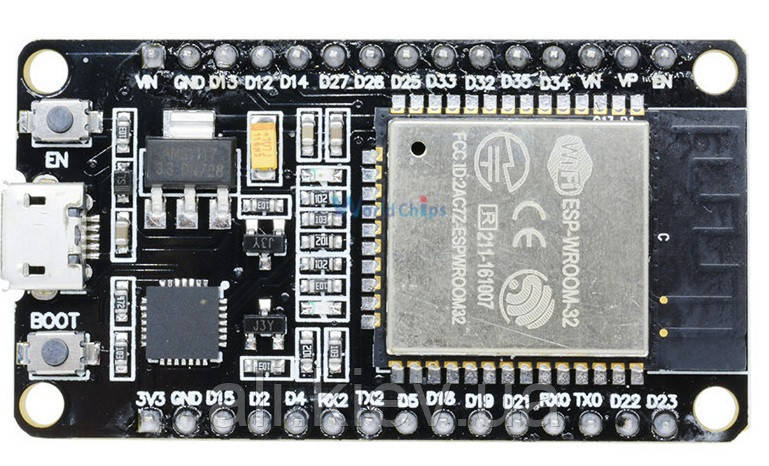 ESP32 DevKit v1 Wi-Fi Bluetooth WROOM-32 плата Arduino (ID#1104182010 ...