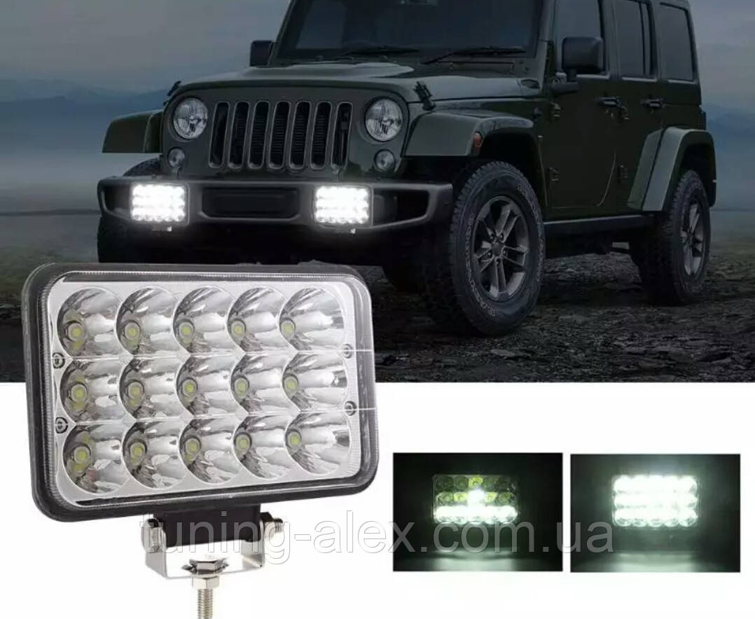 LED ФАРА 75W / БЛИЖНЄ СВІТЛО + ДАЛЬНЄ СВІТЛО / PREMIUM: продаж, ціна у ...