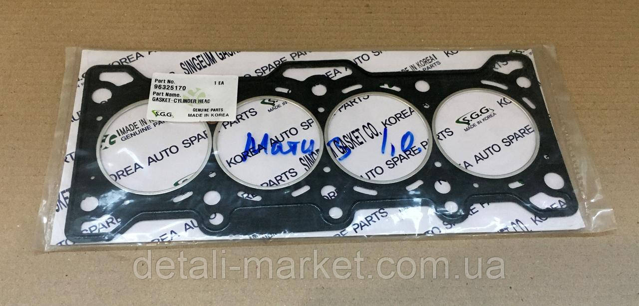 прокладка ГБЦ на Матиз 1л 25184663 прокладка под головку на Матиз 1.0 ...