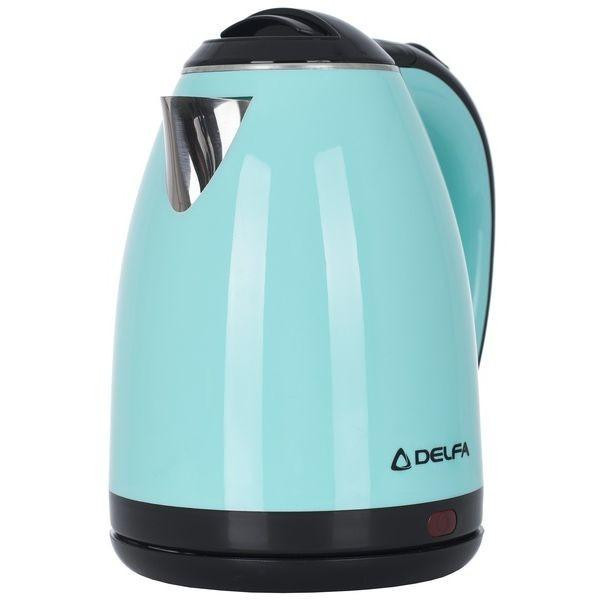 Электрочайник DELFA DK-3500X Turquoise — Купить Недорого на Bigl.ua (1106135177)